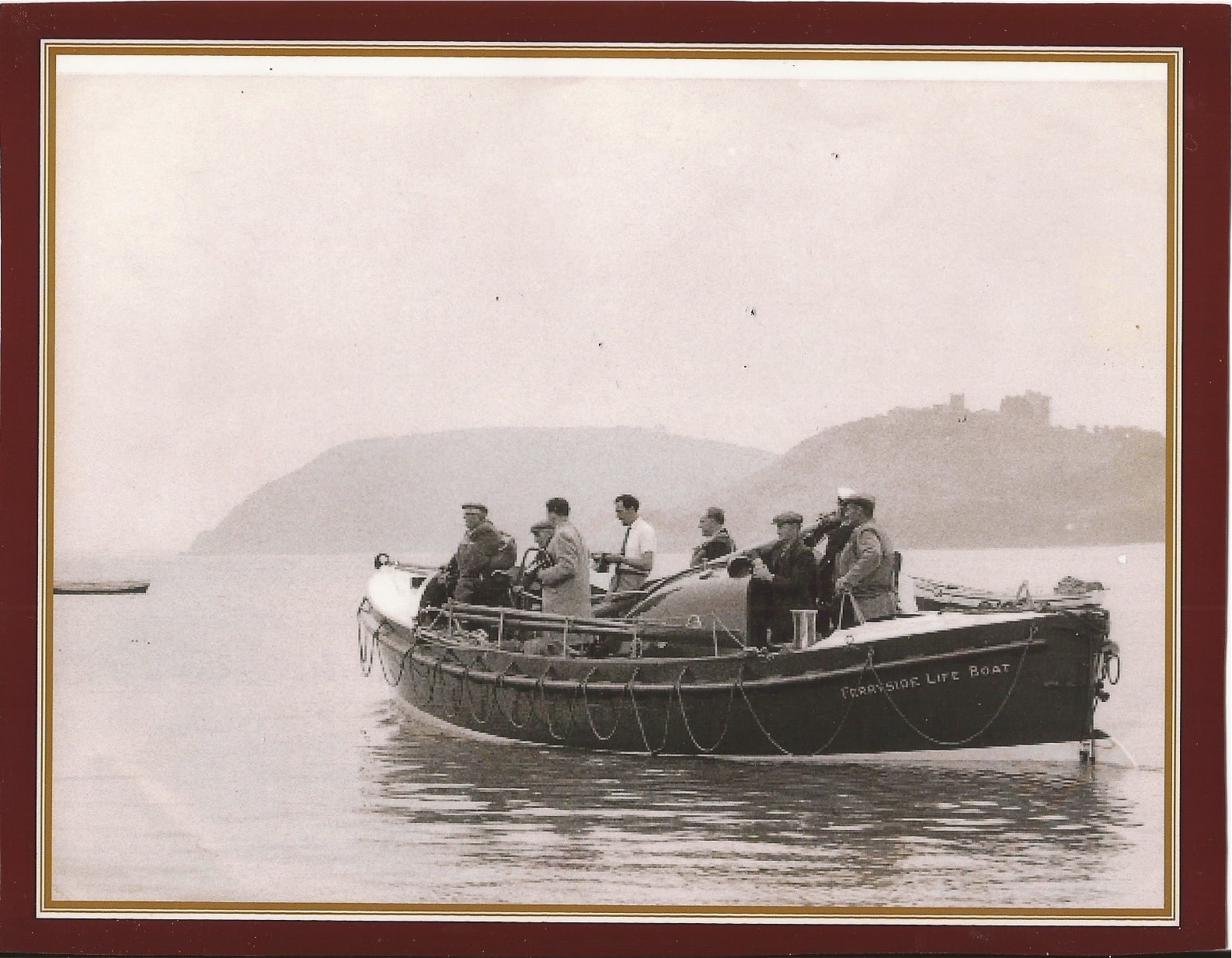 Old Lifeboat-8 - Ferryside Lifeboat