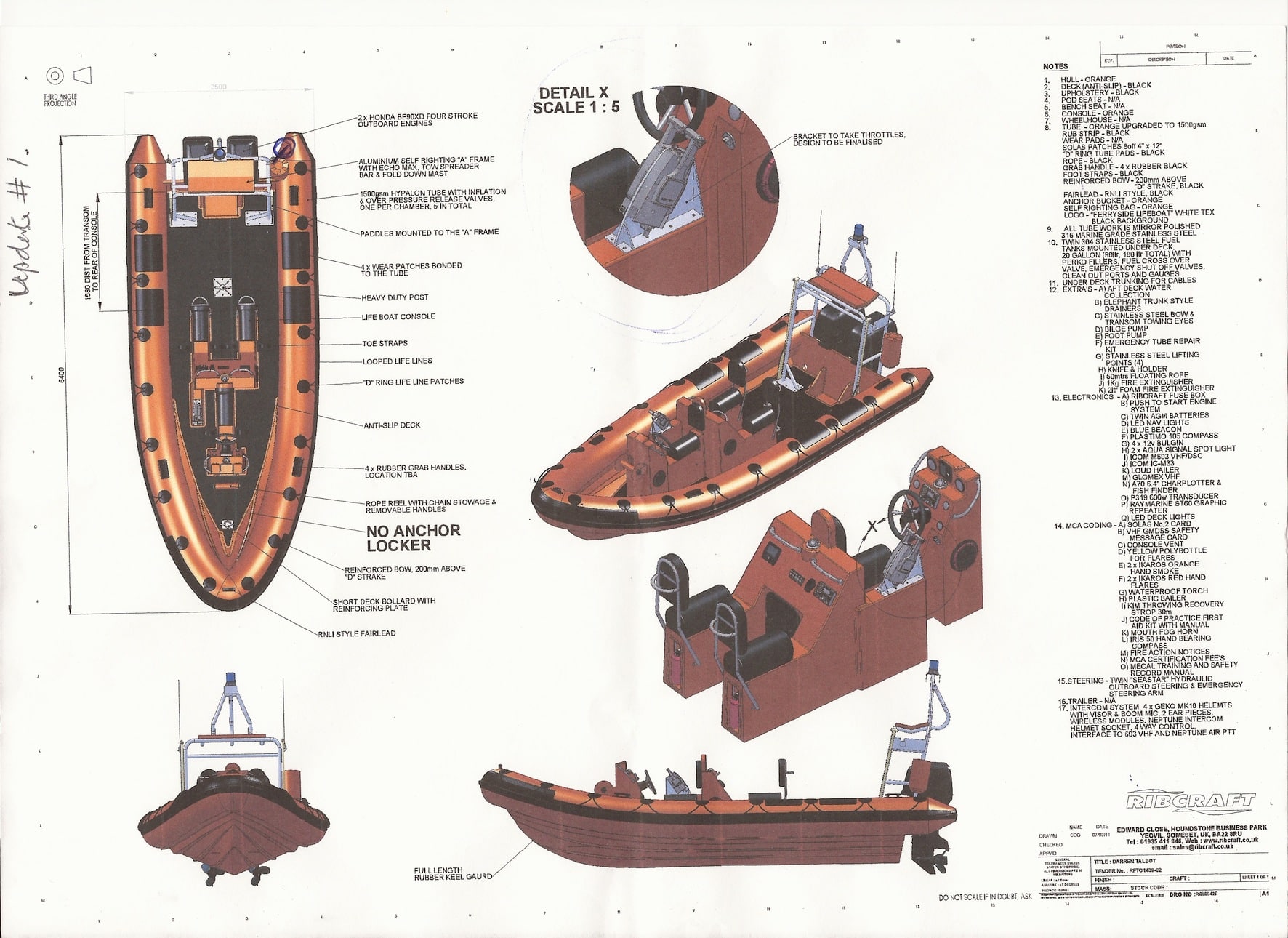 Ferryside Lifeboat - New Boat Plans - Ferryside Lifeboat