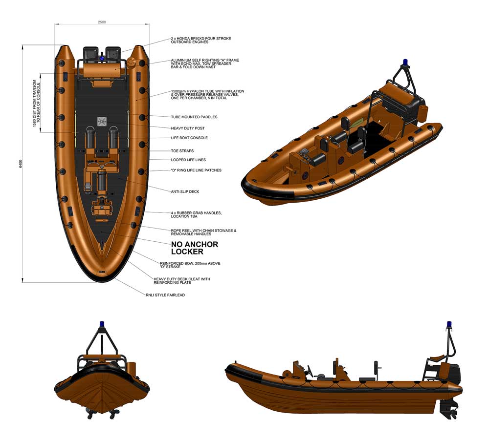 Boat-Design - Ferryside Lifeboat